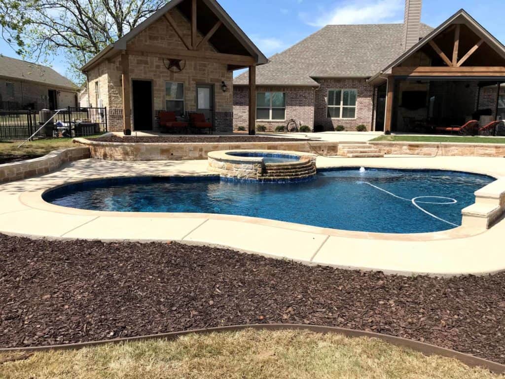 Custom Swimming Pools by Celebrity Pools in Granbury, Texas